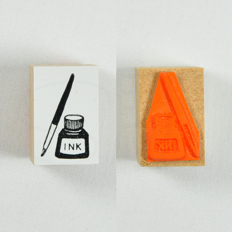 36 Sublo Original Wooden Stamp [Pen and Ink]